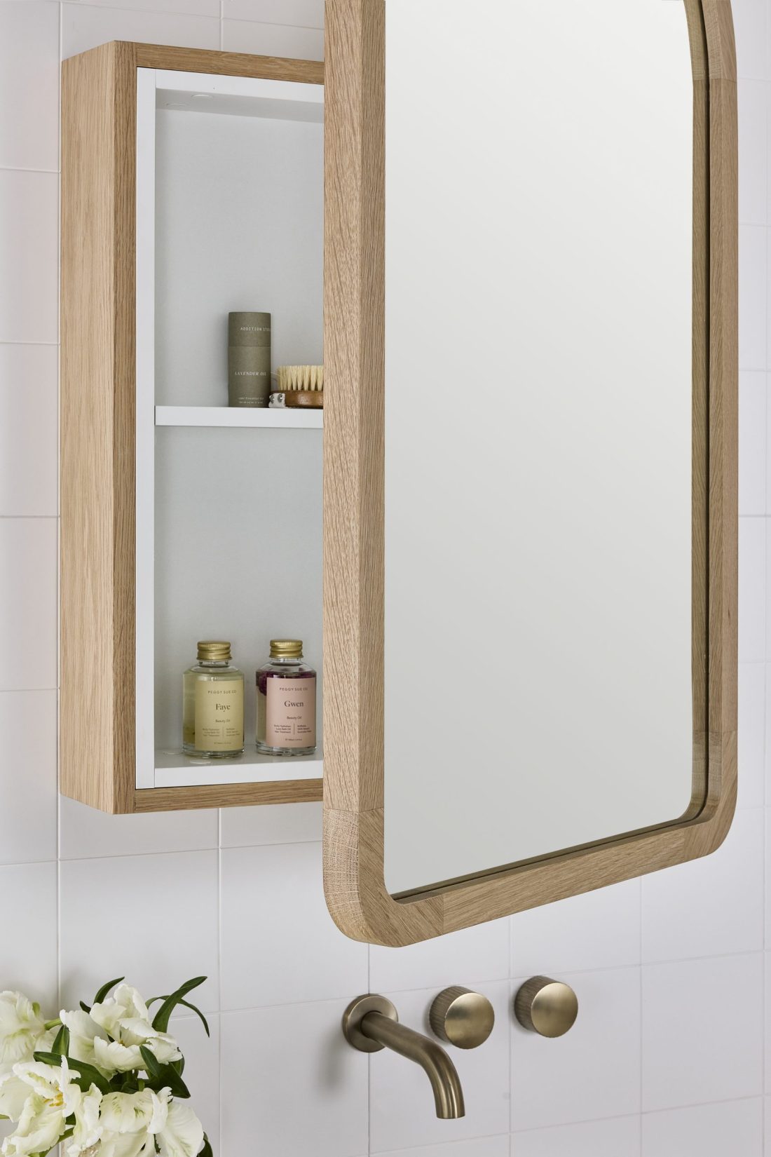Cabinet & full length mirror | Loughlin Furniture