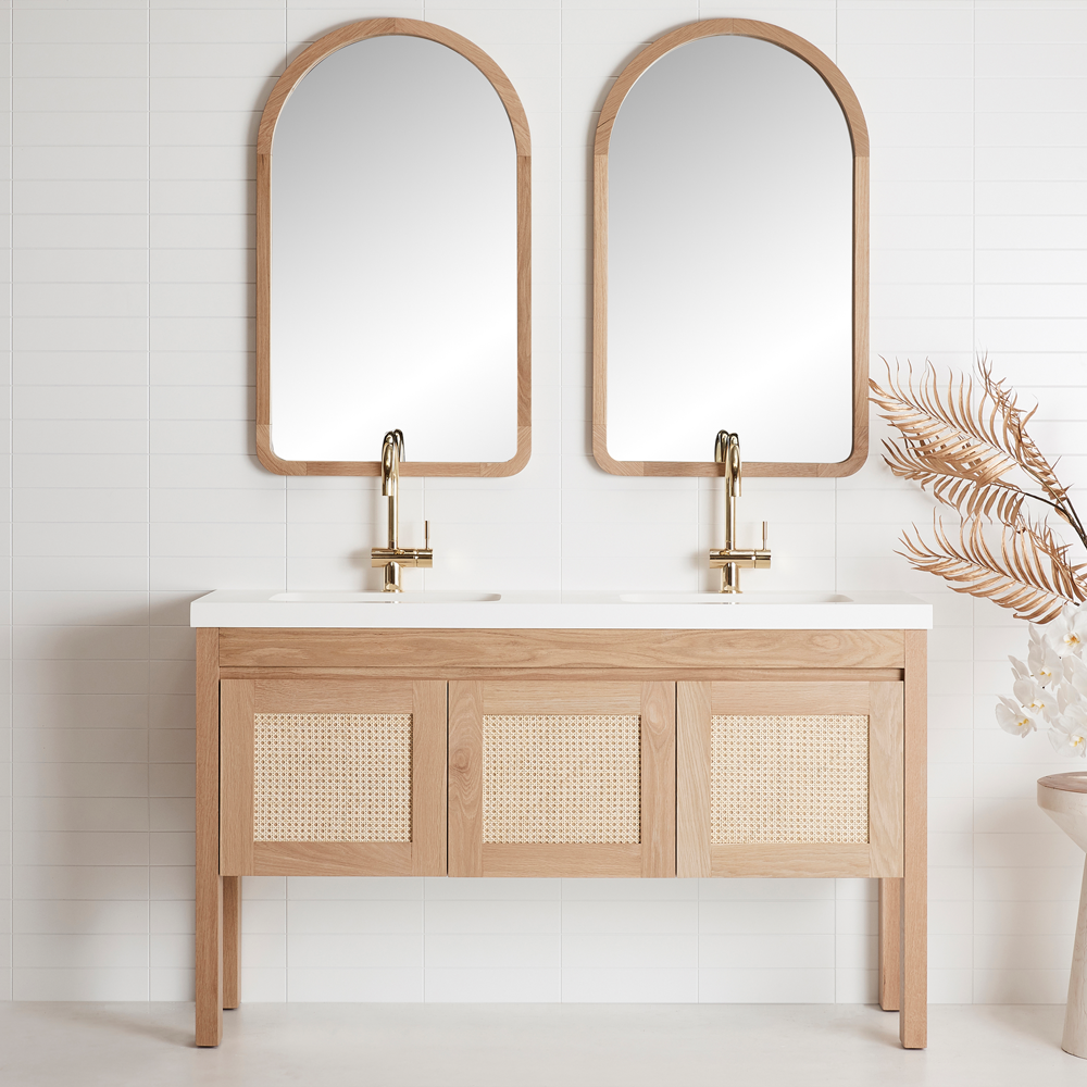 Curved or Straight? Freestanding Vanity Legs