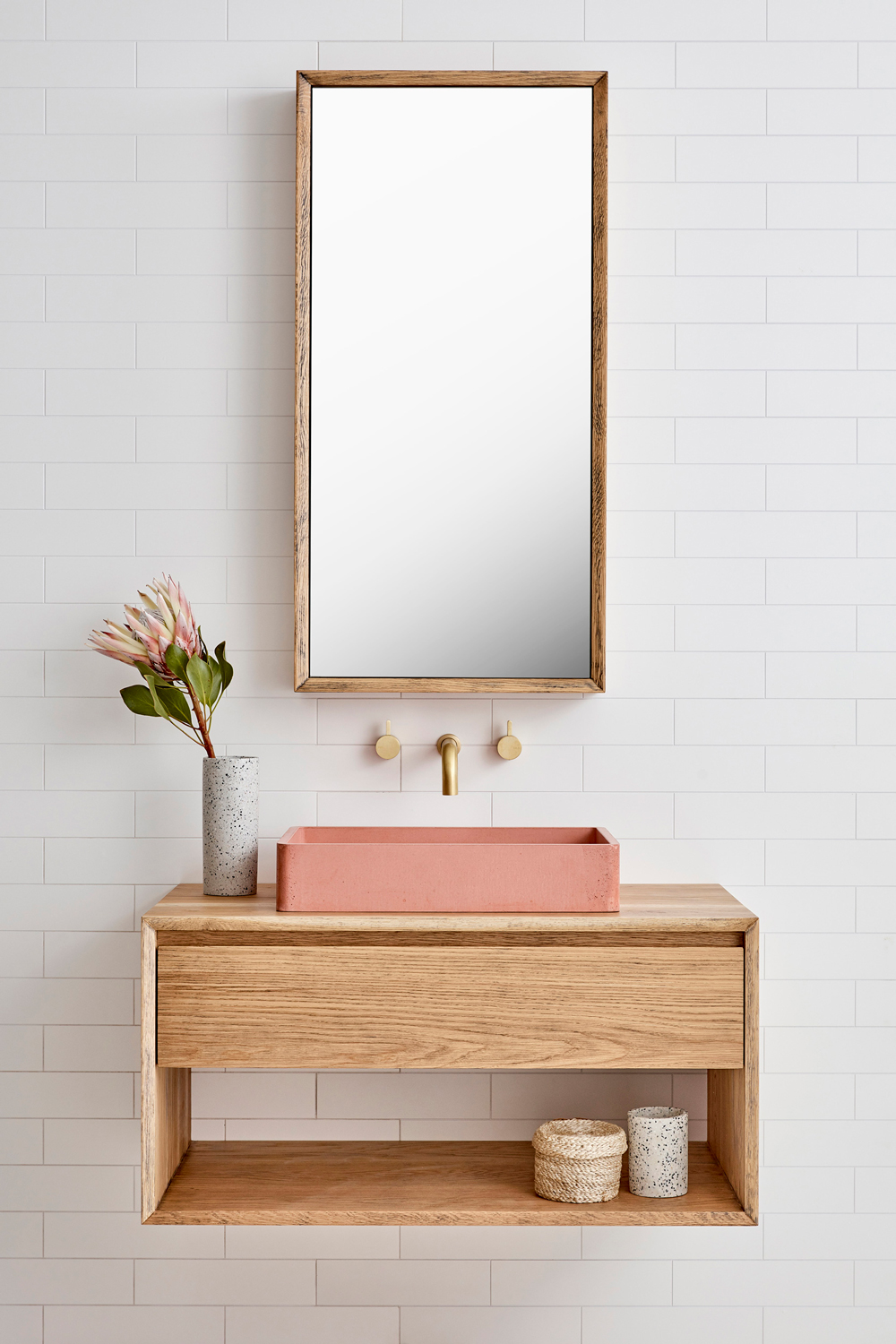 Baxter Timber Vanity | Loughlin Furniture