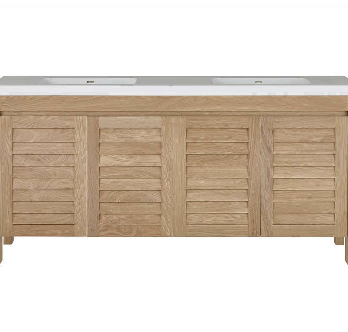 Frenchy Integrated Timber Vanity | Loughlin Furniture