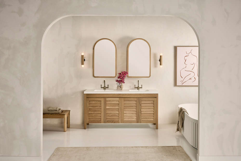 Frenchy Integrated Timber Vanity | Loughlin Furniture