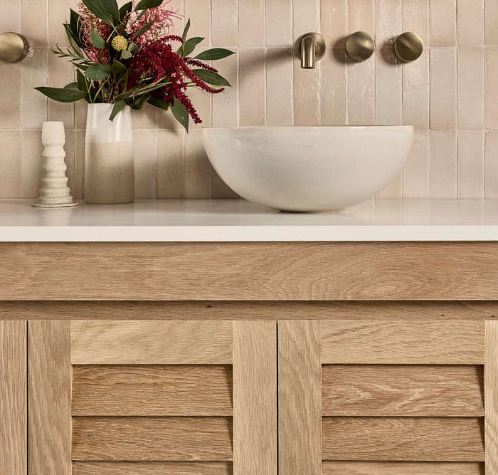 Frenchy Timber Vanity | Loughlin Furniture