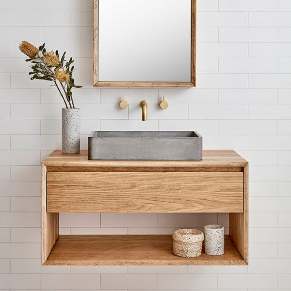 Slim Vanity | Timber Bathroom Vanities from Loughlin Furniture