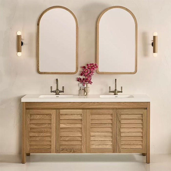 Milton Integrated Timber Vanity 1200mm | Loughlin Furniture
