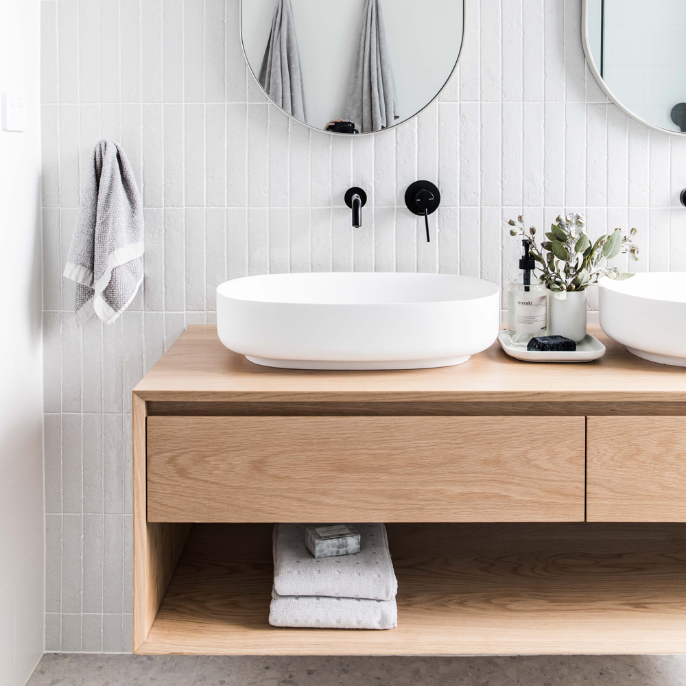 Baxter Timber Vanity | Loughlin Furniture